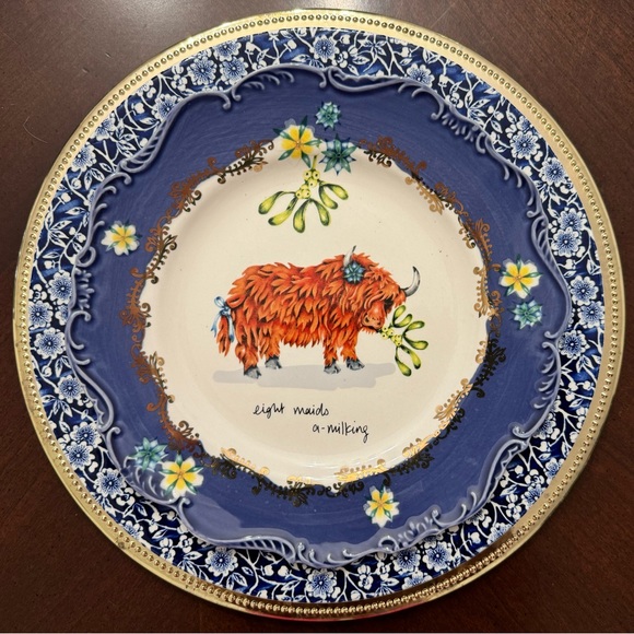 Anthropologie | Dining | Anthropologie Lou Rota 2 Days Of Christmas8 ...
